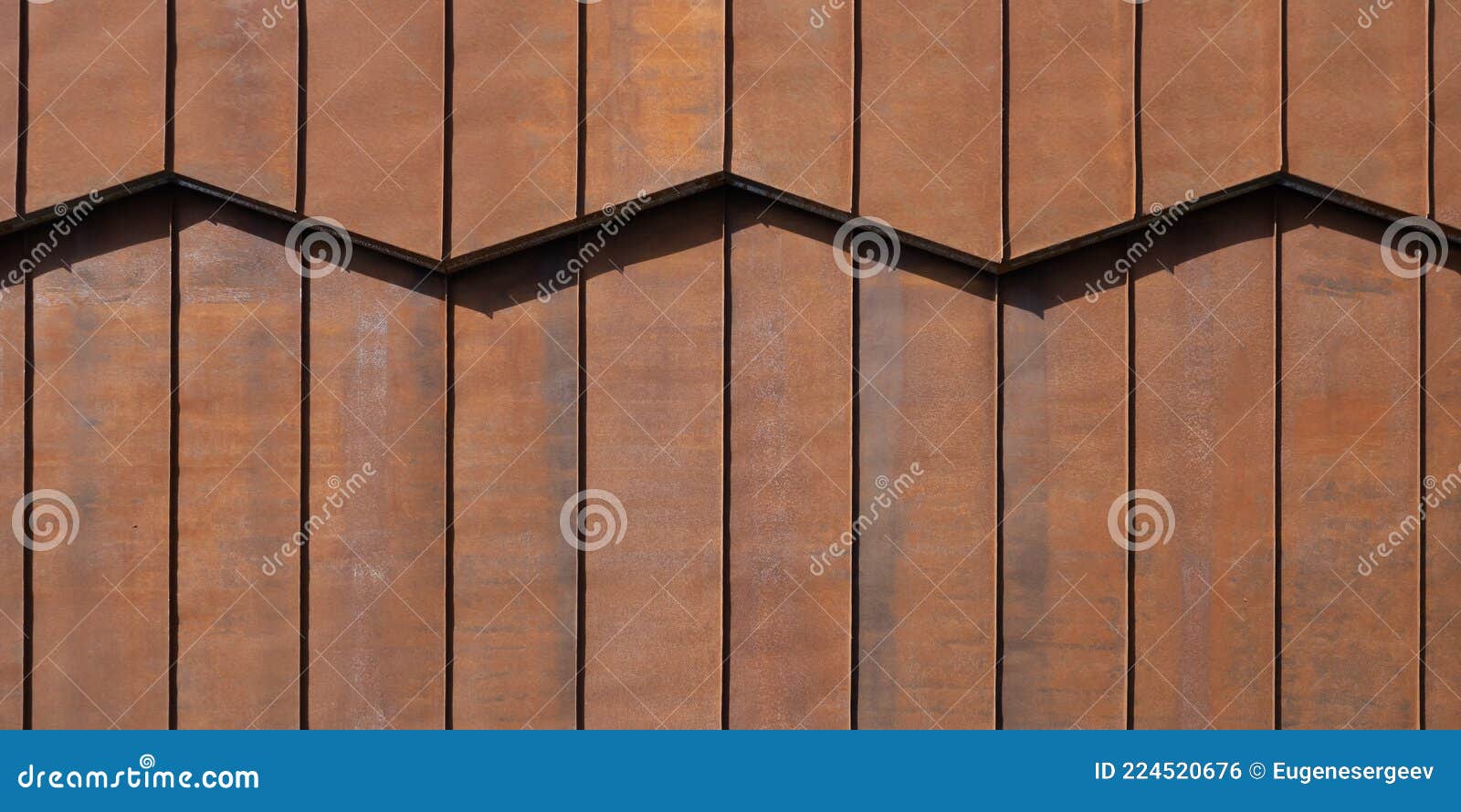 Brown Metal Roof Texture