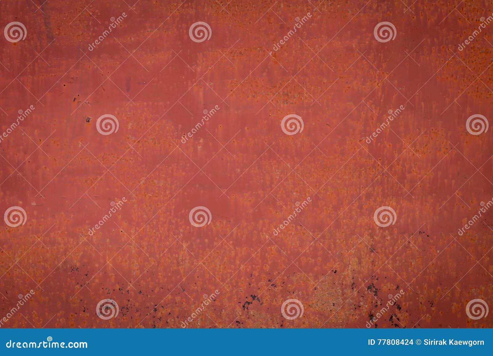 Rusty Red Metal Wall Background Stock Photo - Image of dark, grunge ...