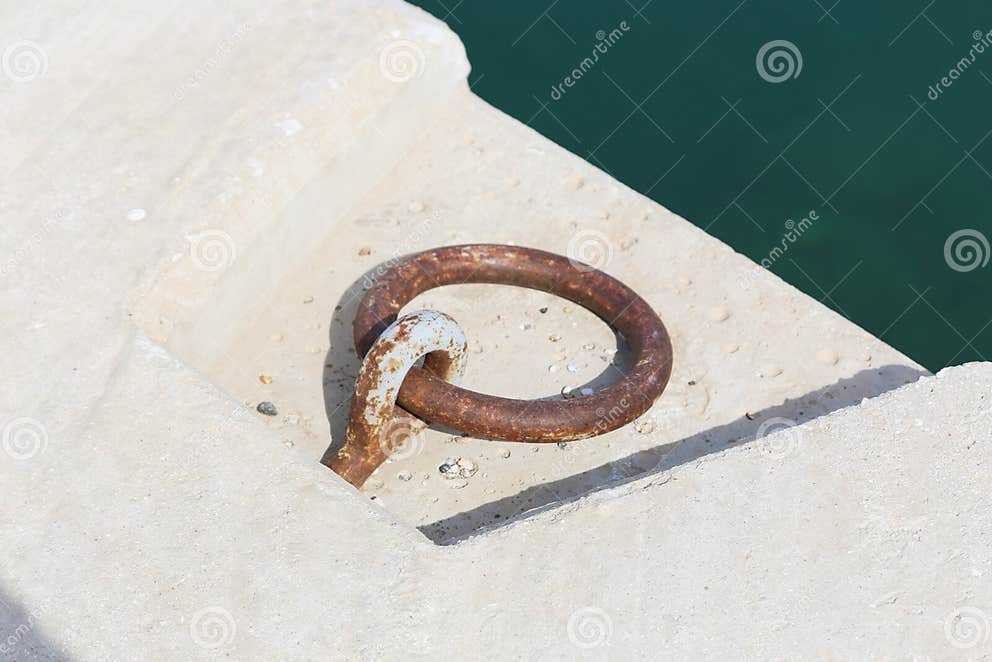 Rusty Ring stock photo. Image of greece, aegina, building - 54396632