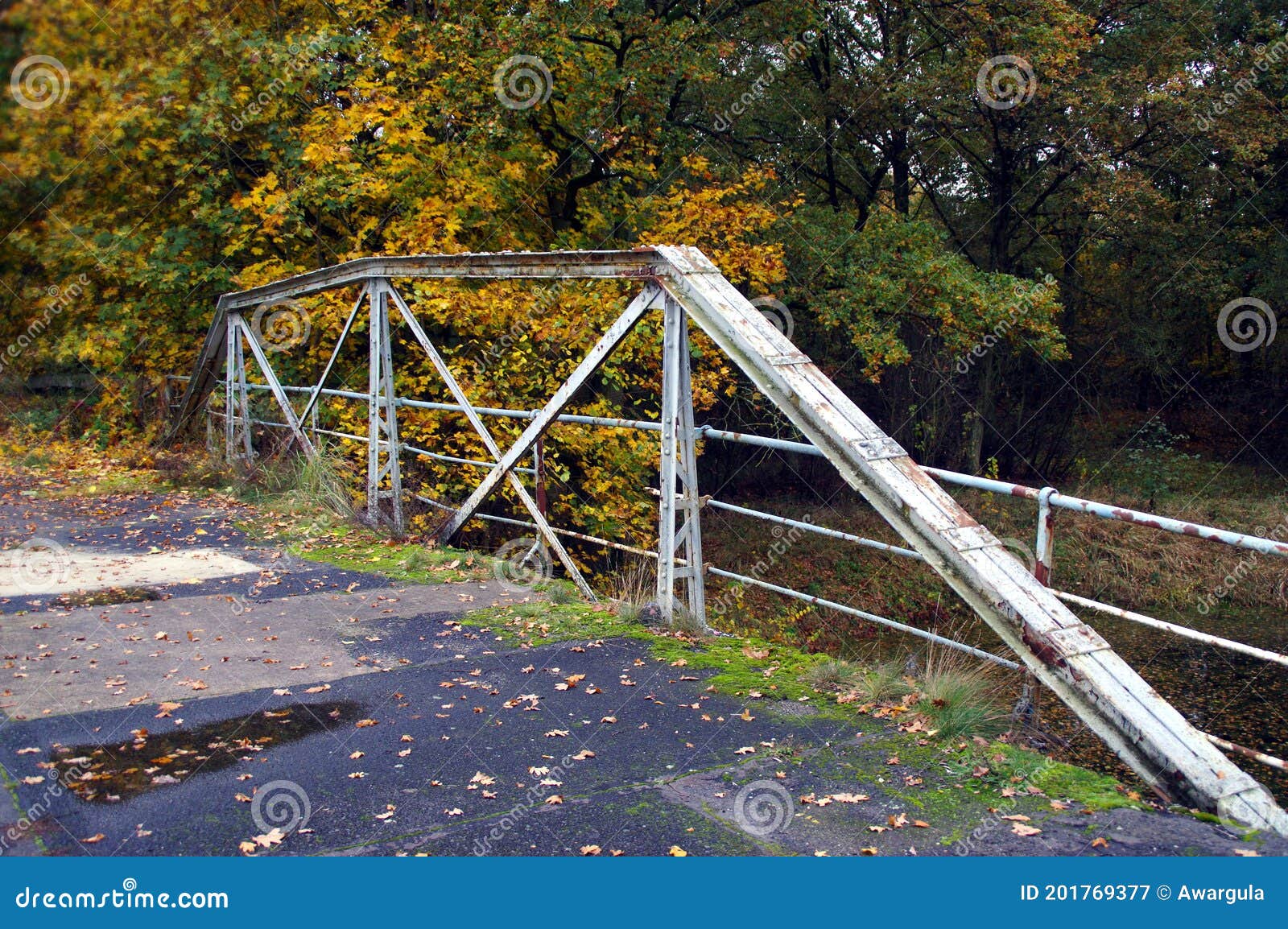 A Forgotten Rusty Rivet Joint on the Old Bridge Stock Image - Image of ...