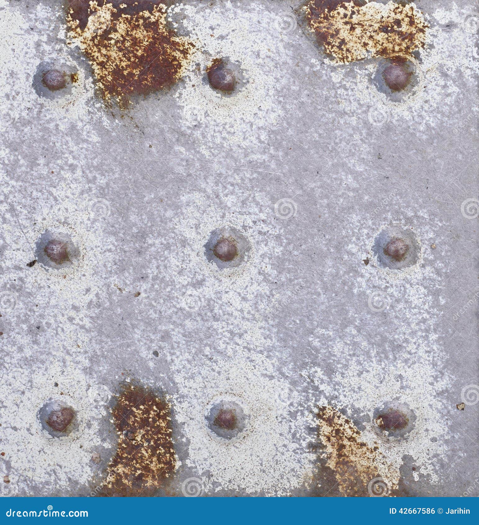 Rusty and rivets stock photo. Image of pattern, plate - 42667586
