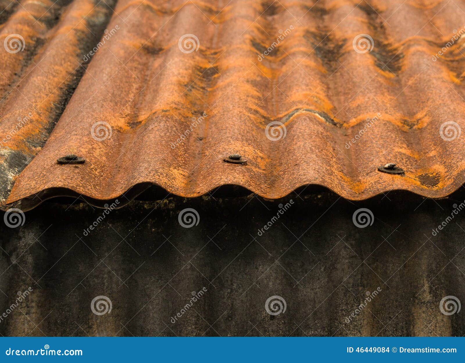 Rusty Roof stock photo. Image of rusty, metal, construct - 46449084