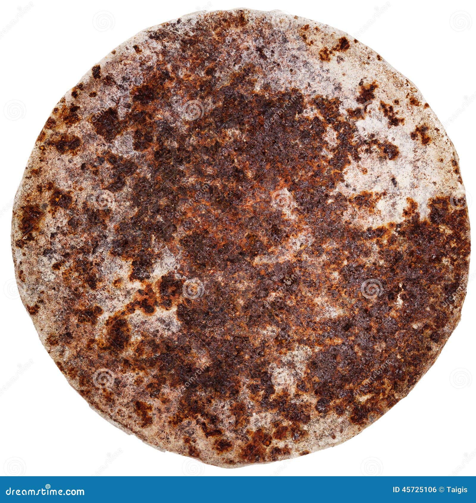 Rusty round metal plate stock photo. Image of mechanic - 45725106