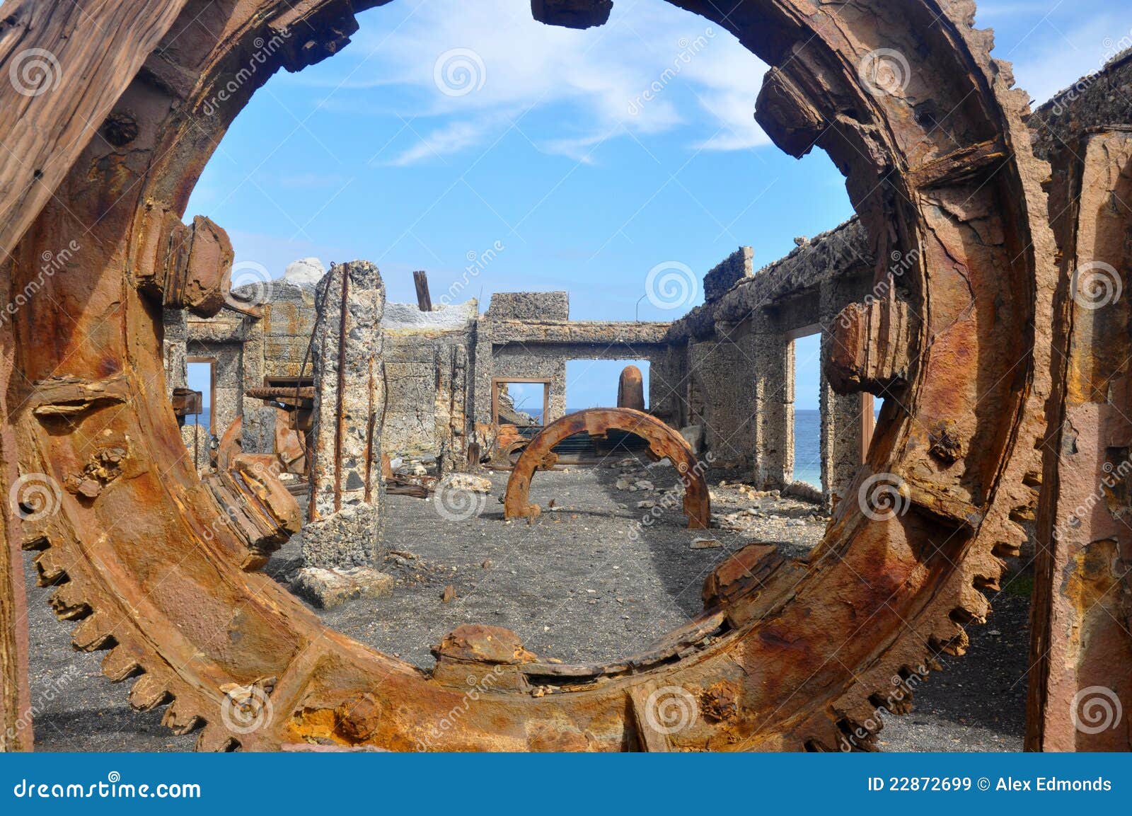 Rusty Ruins stock image. Image of machine, alex, travel - 22872699