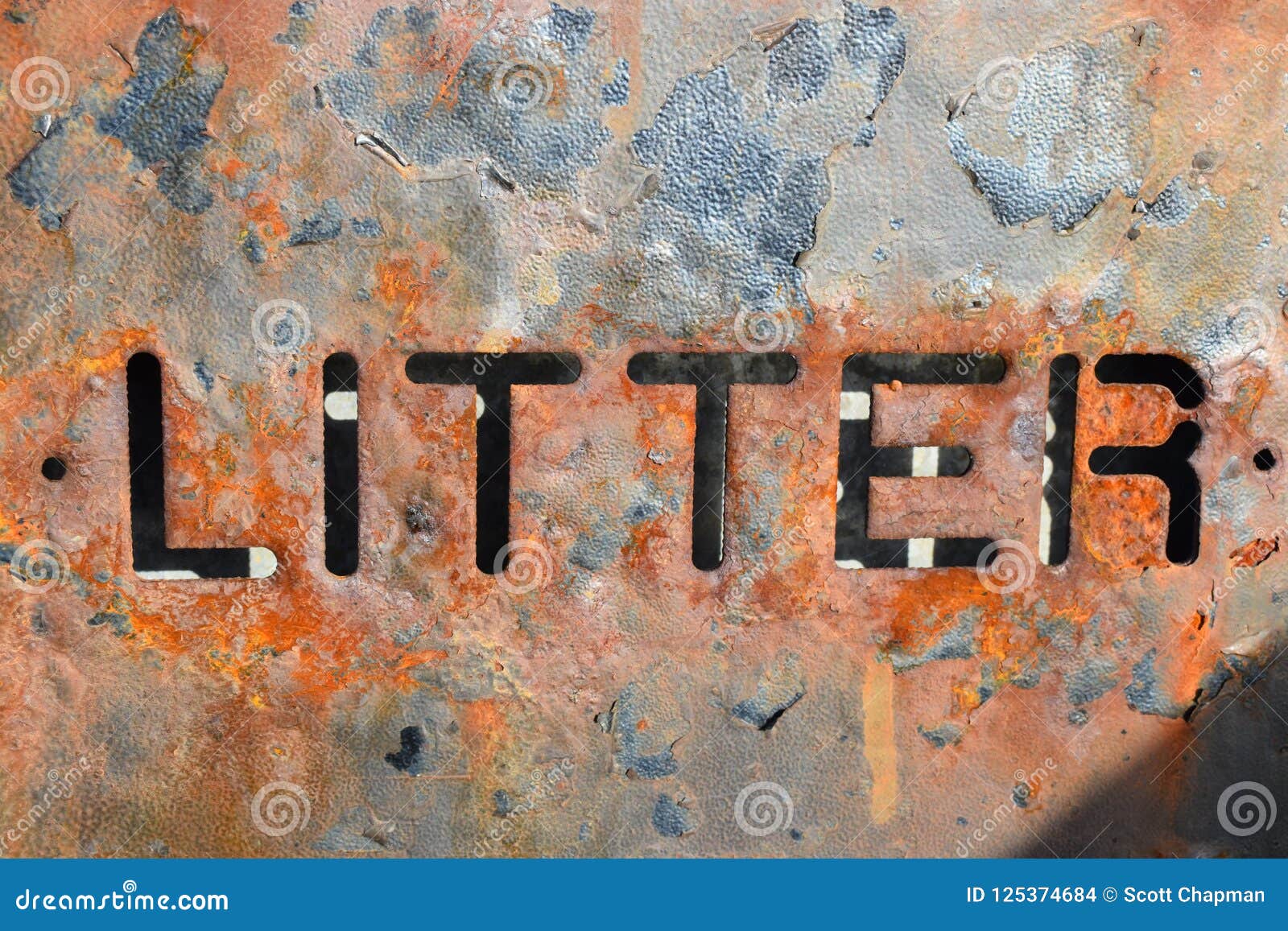 Rusty stock photo. Image of litter, rusting, rusty, decay - 125374684