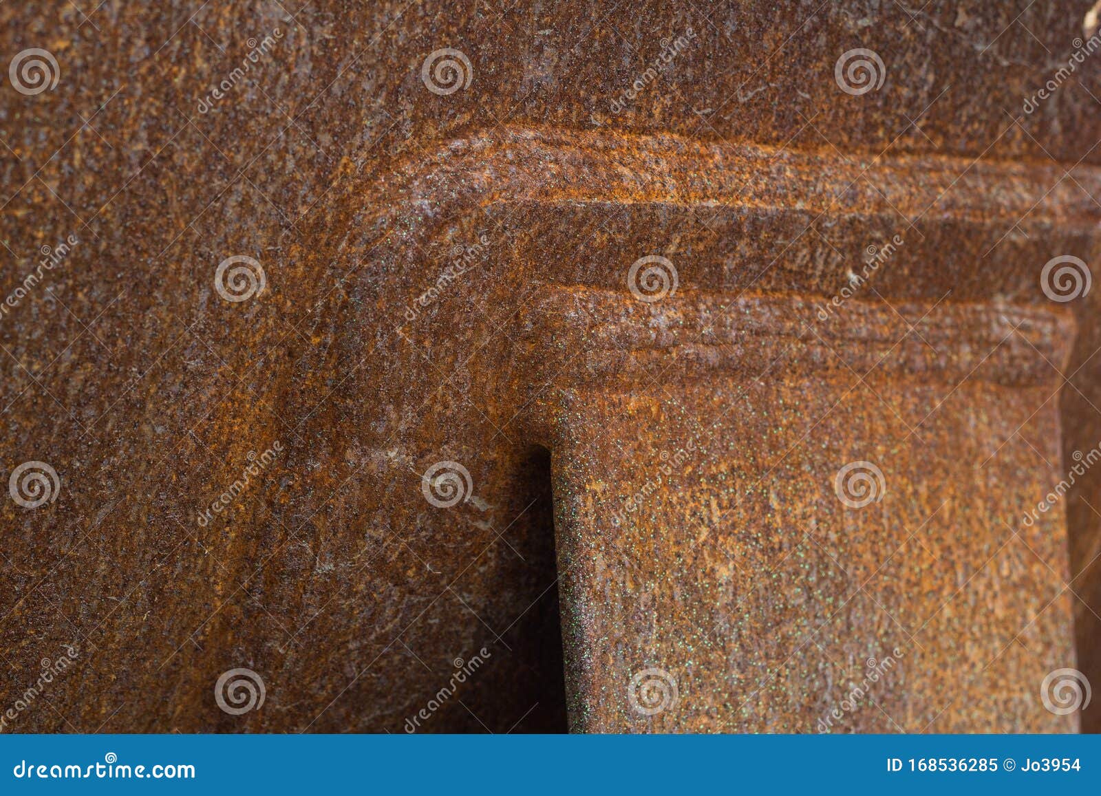 Rusty Saddle of Pressure Vat in Factory, Background Stock Afbeelding ...