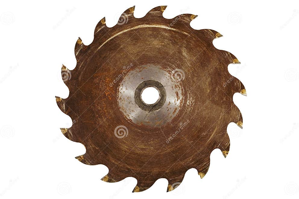 Rusty Saw blade stock image. Image of isolated, tool - 13208581