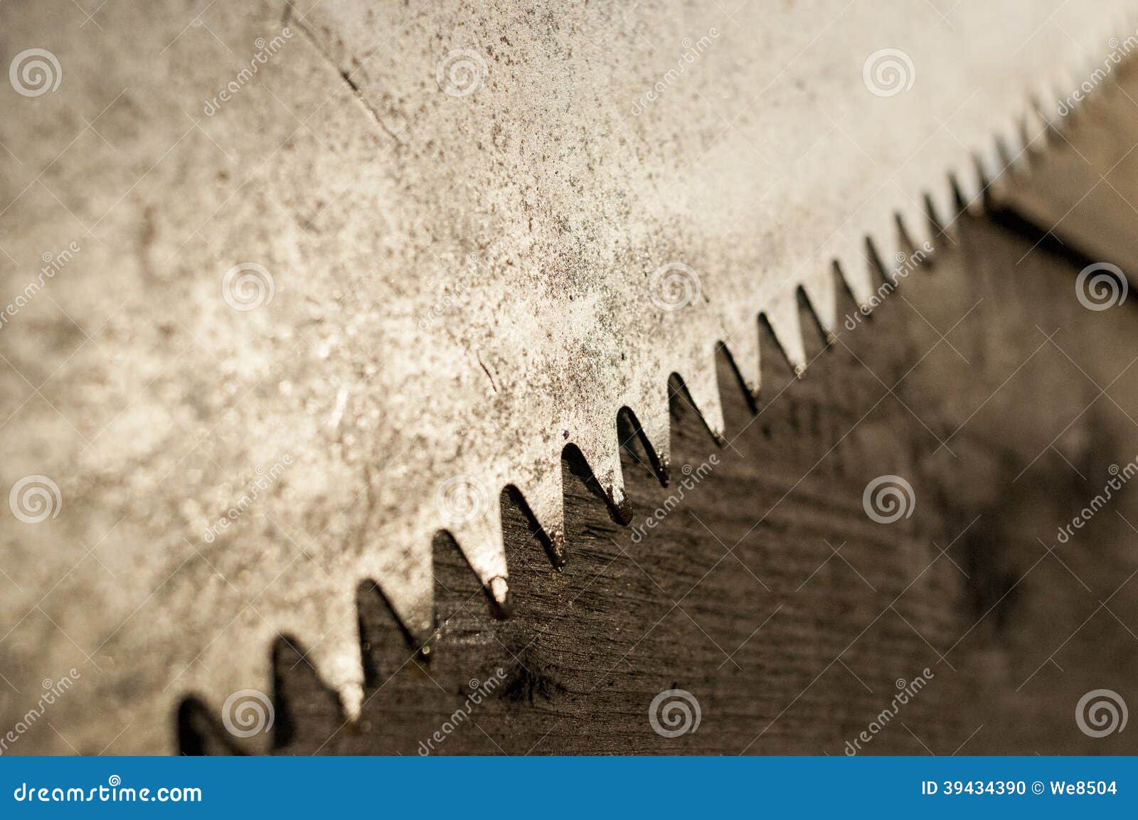 Rusty saw blade stock photo. Image of edge, rust, rough - 39434390