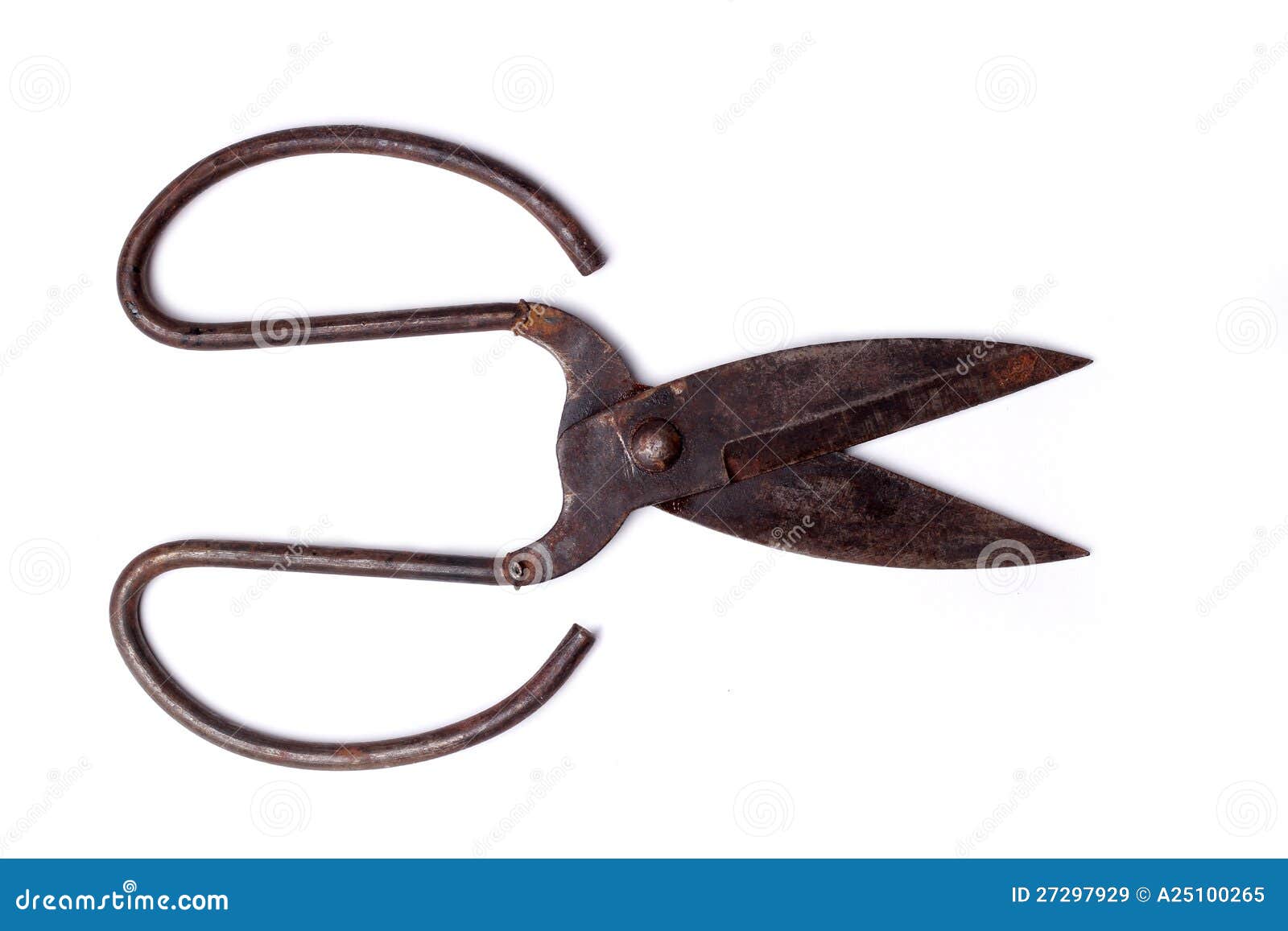 Rusty scissors stock image. Image of knife, production - 27297929