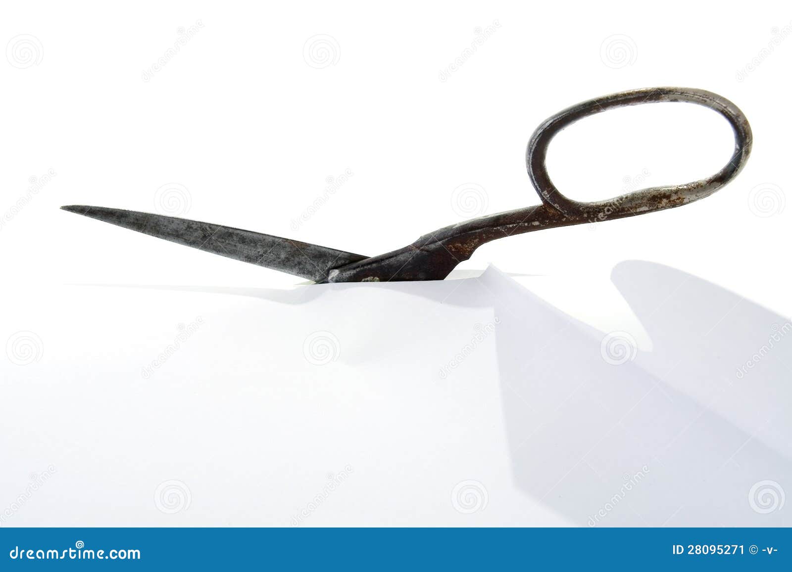 Rusty Scissors stock image. Image of sharp, trim, cutting - 28095271