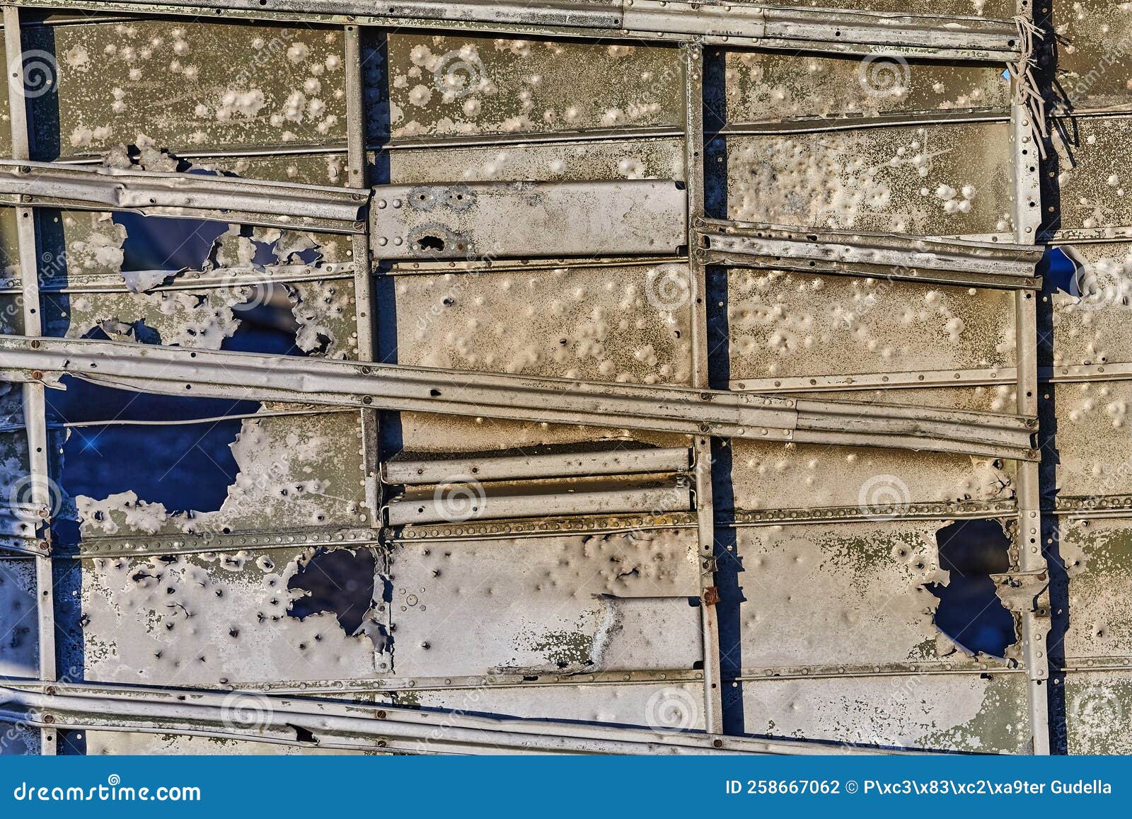 Rusty Metal Structure Background Stock Photo - Image of plane, rough ...