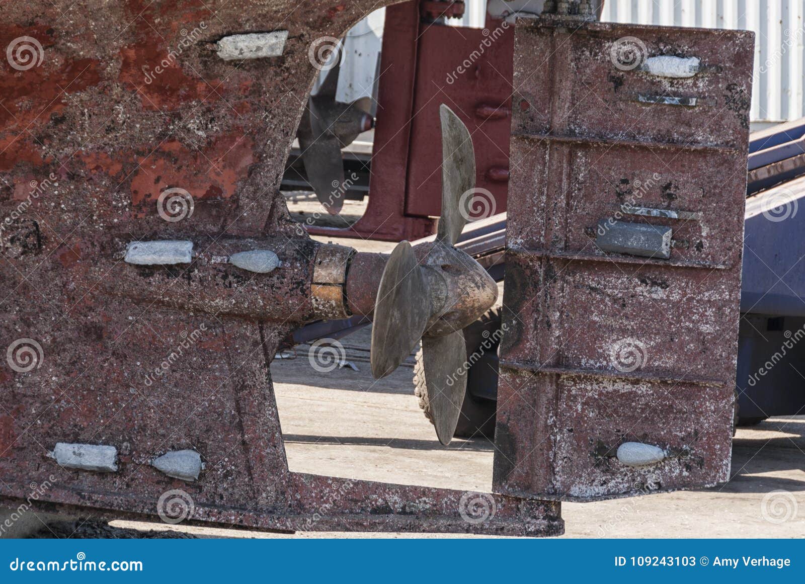 Rusty of a ship stock image. Image of nautical, white - 109243103