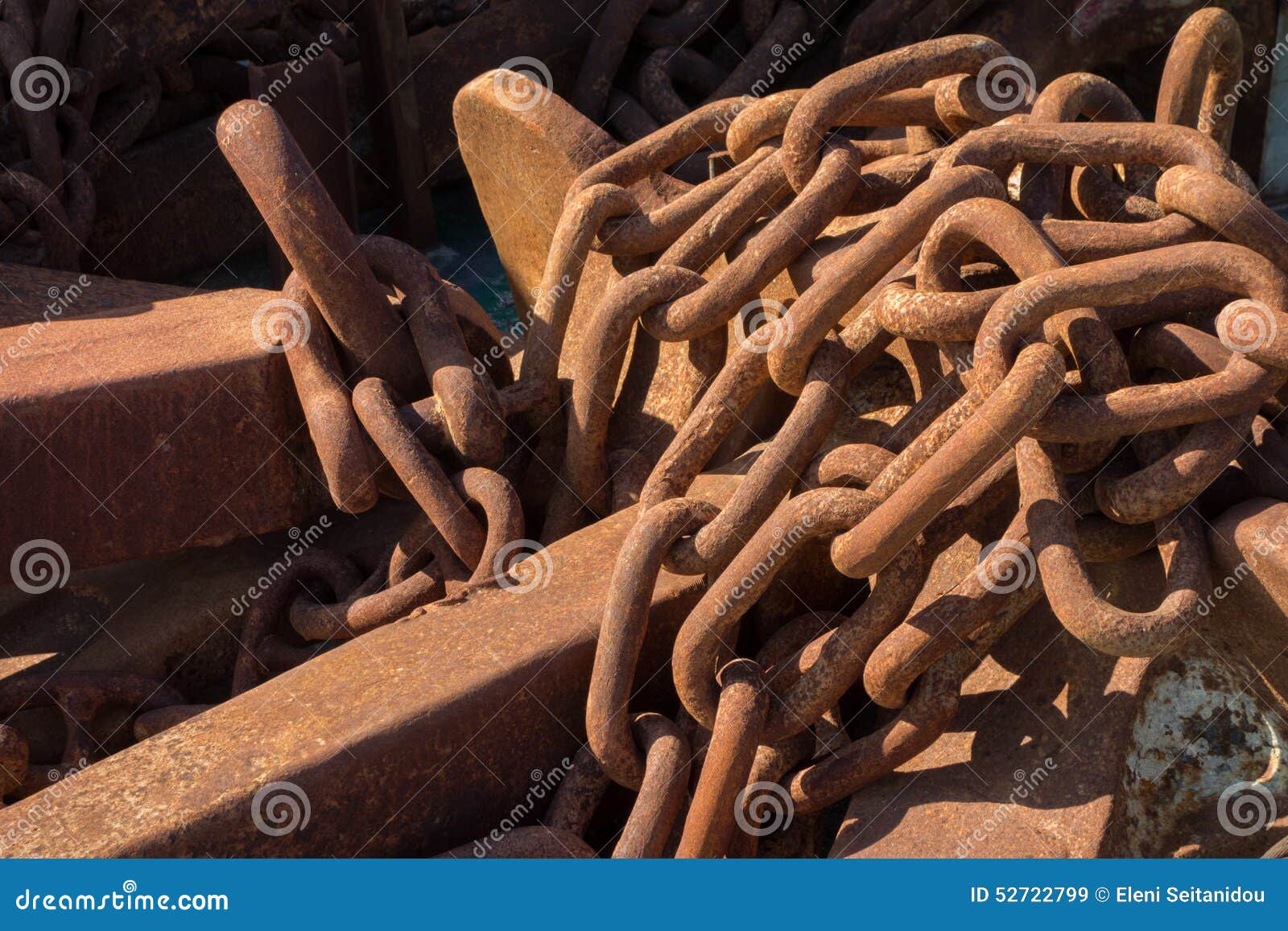 Rusty sea platform stock image. Image of metal, power - 52722799