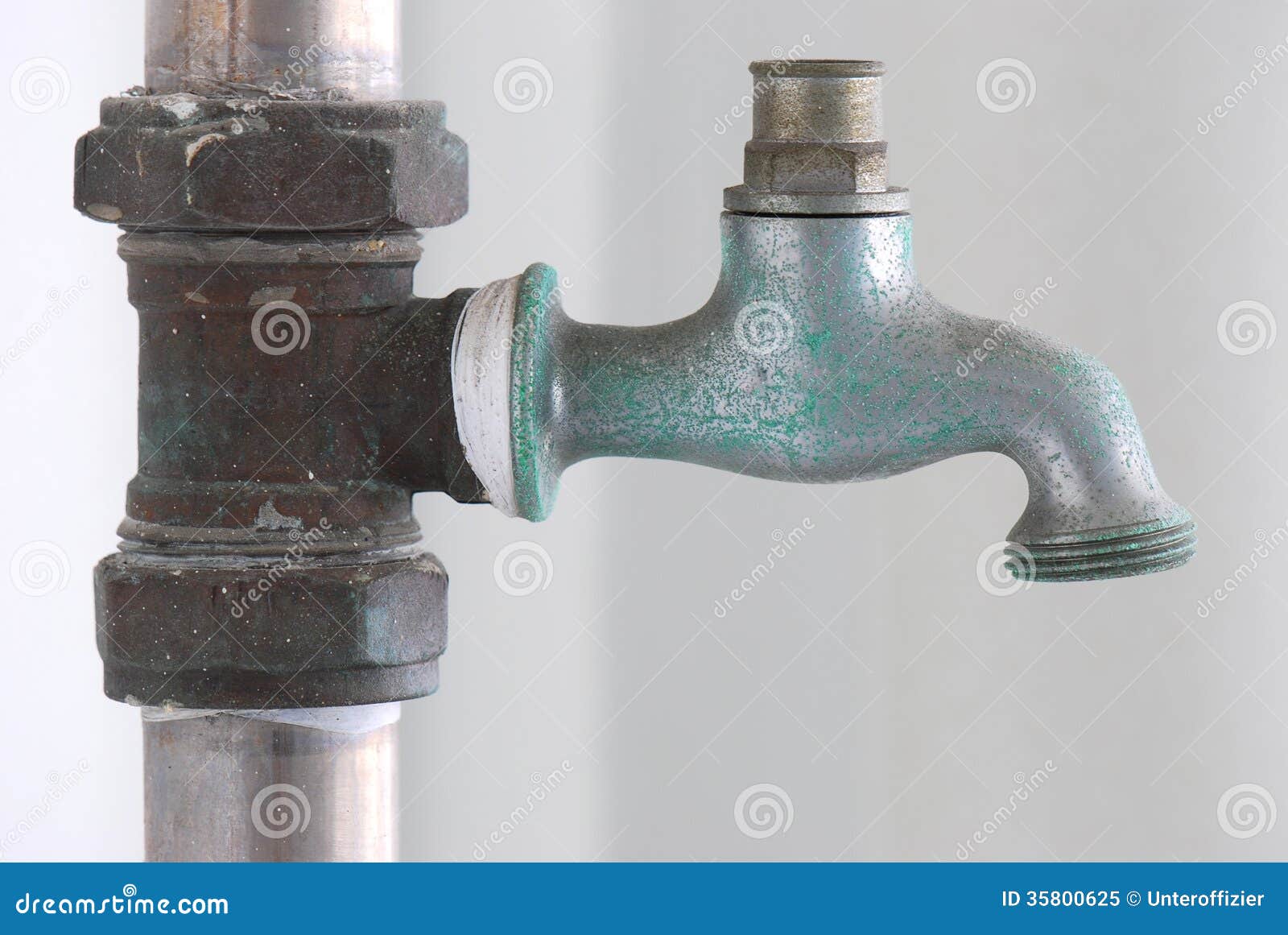 Rusty Service Tap stock image. Image of fluid, pining - 35800625