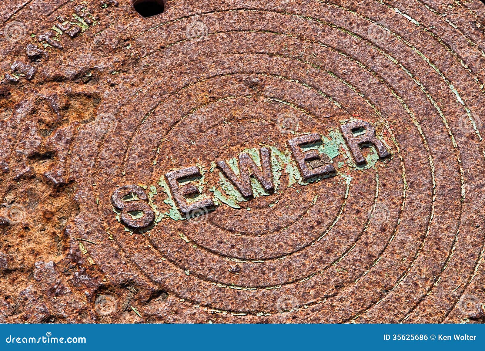 Sewer Cover Royalty-Free Stock Image | CartoonDealer.com #45443590