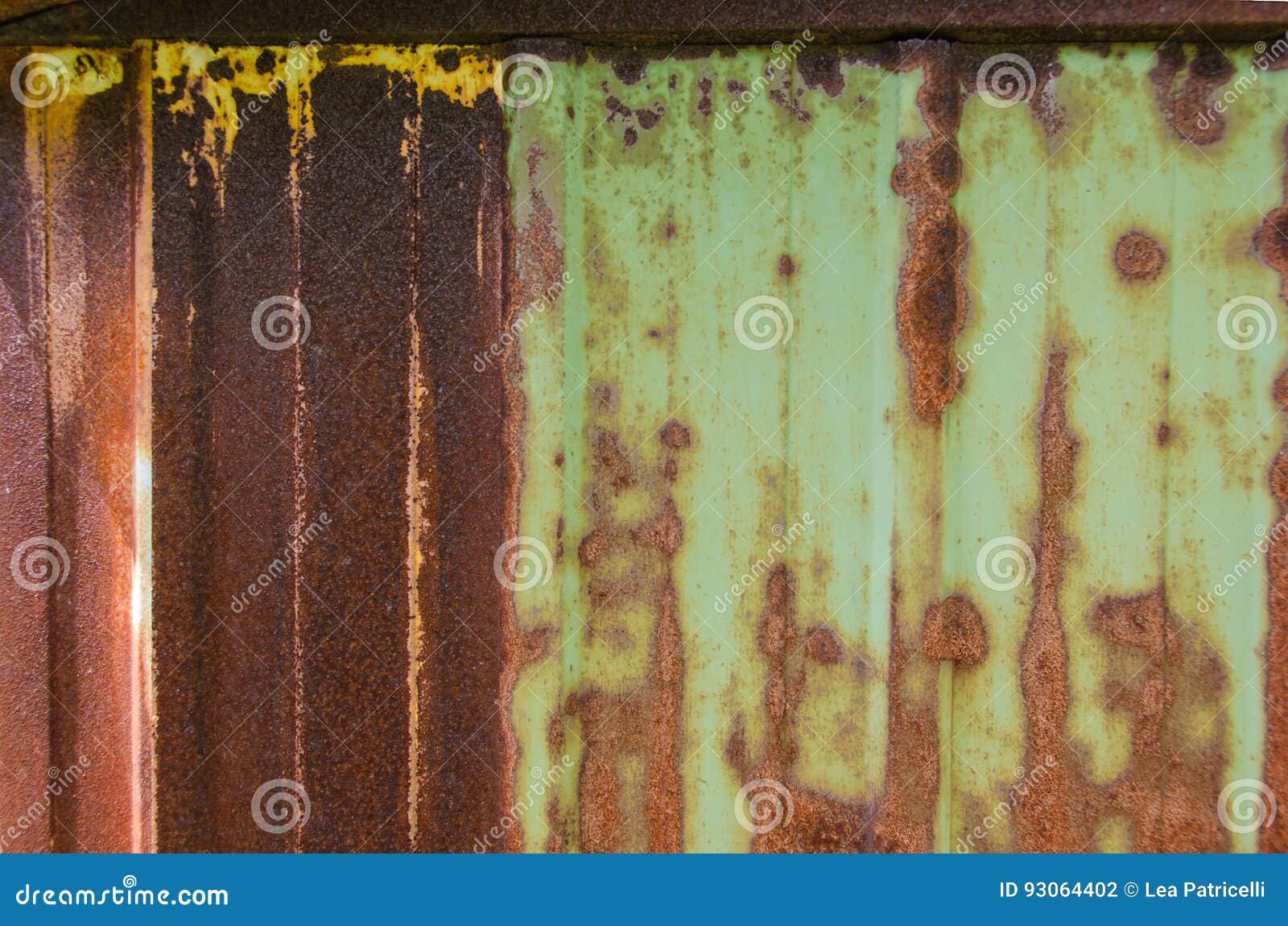 Rusty Shed Wall stock photo. Image of corrode, aged, whitespace - 93064402
