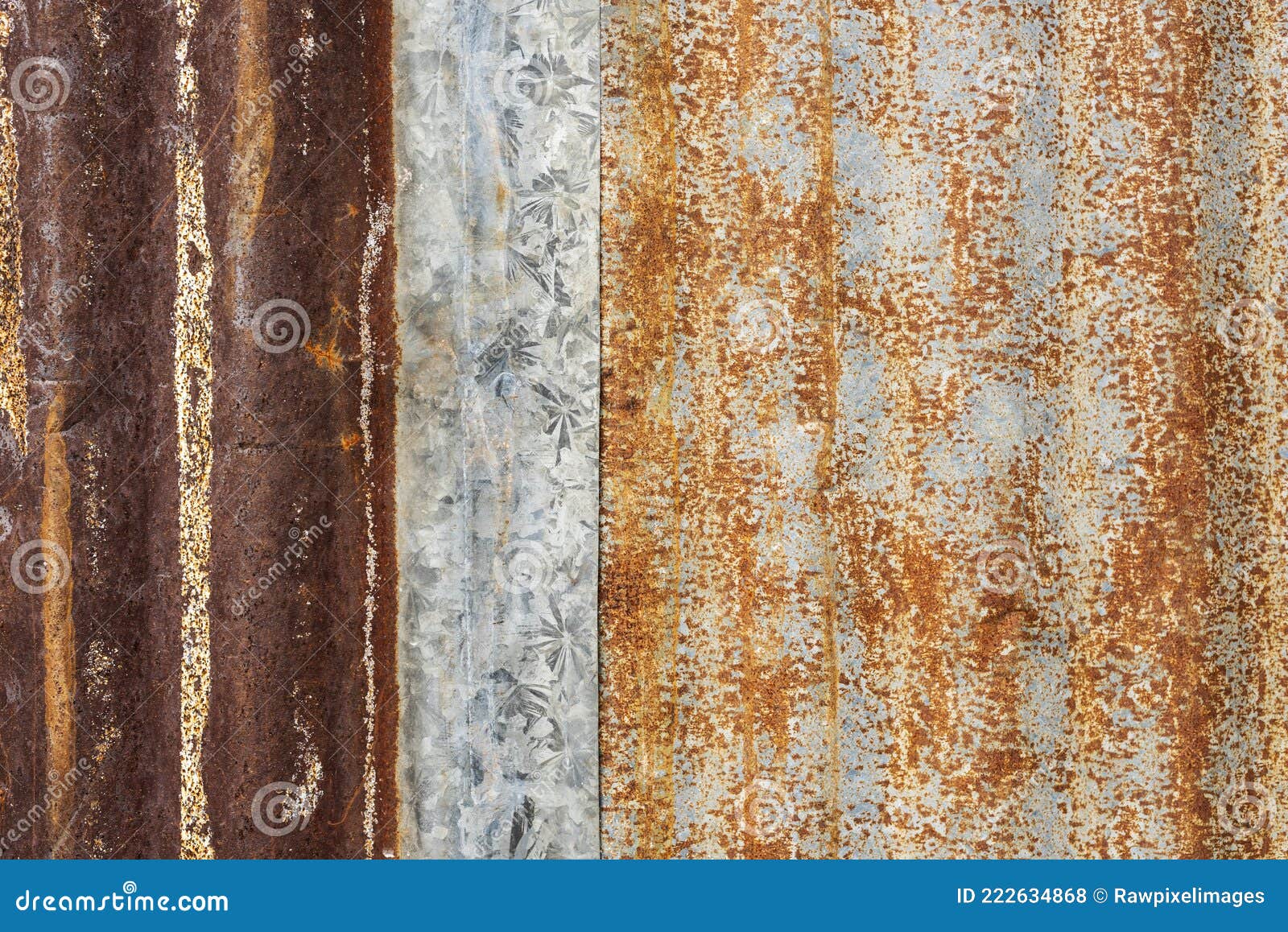 Rusty Sheet of Metal Background Stock Photo - Image of color, pattern ...