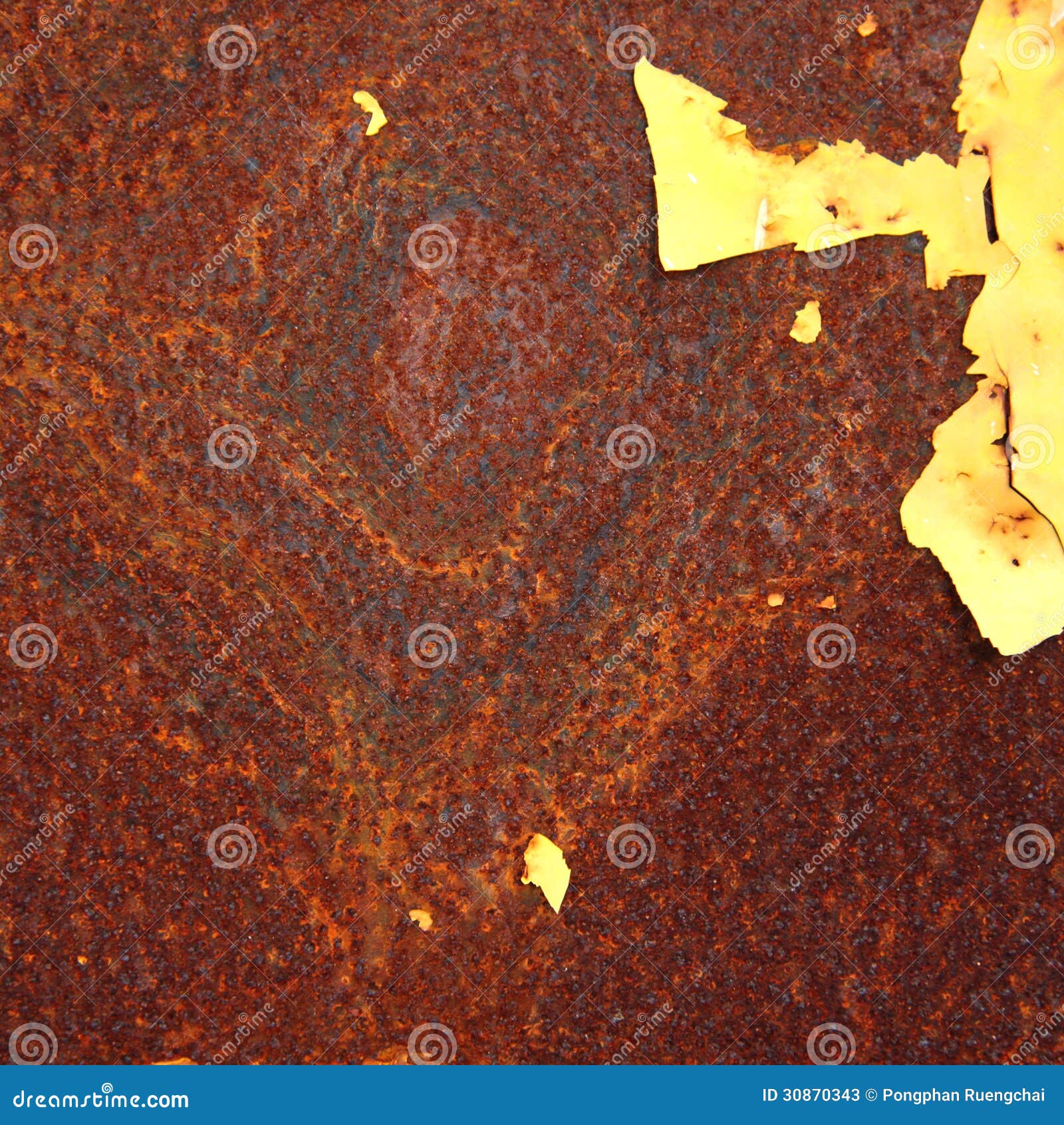 Rusty sheet metal stock image. Image of rusted, damaged - 30870343