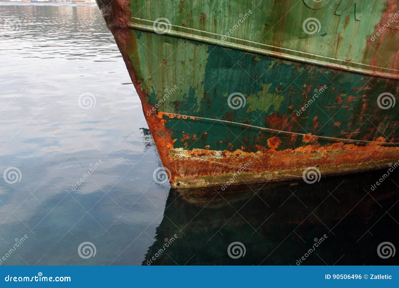 Rusty ship stock photo. Image of depth, anchor, efficiency - 90506496