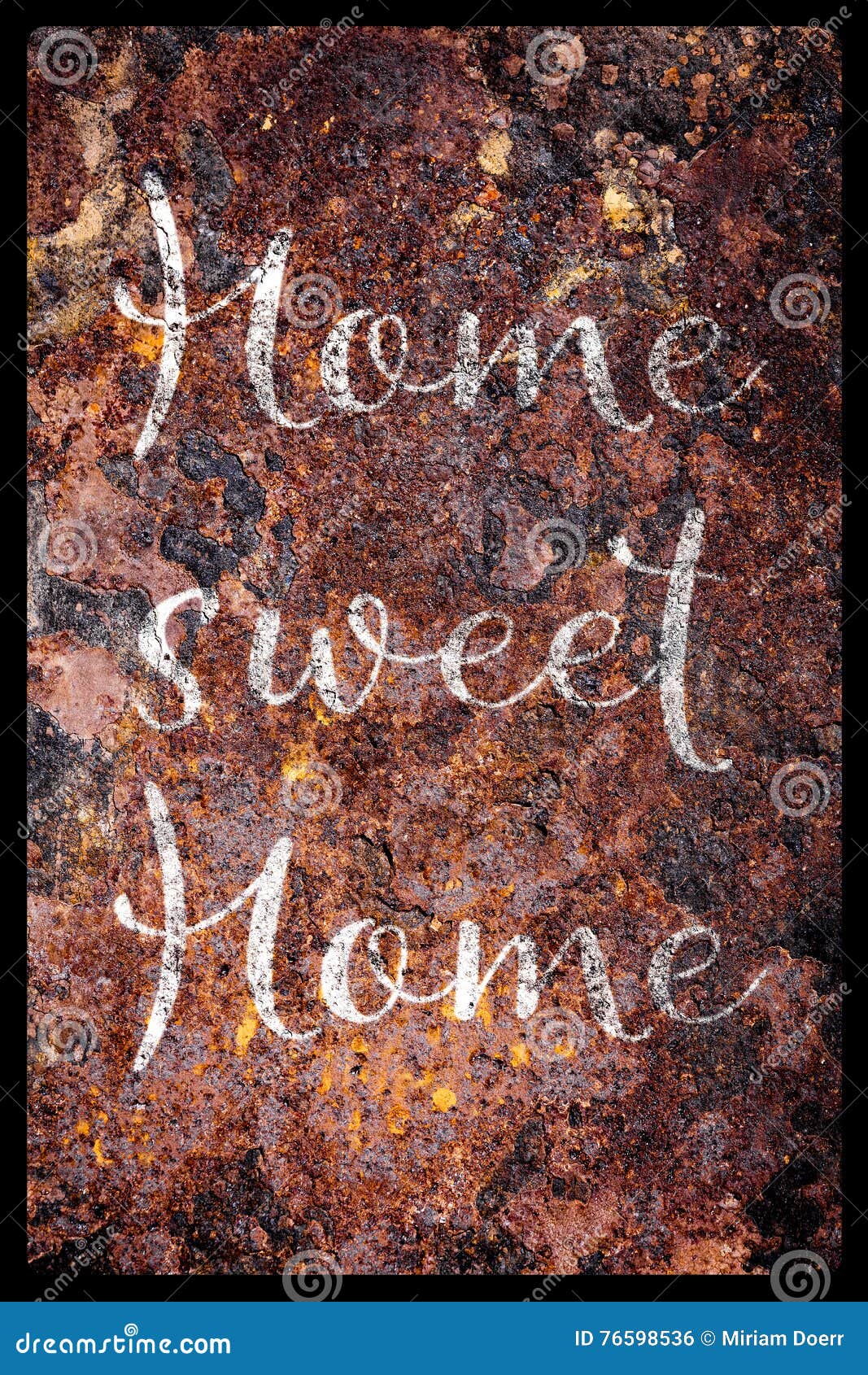 Text Home Sweet Home In A House-shaped Signboard Royalty-Free Stock ...
