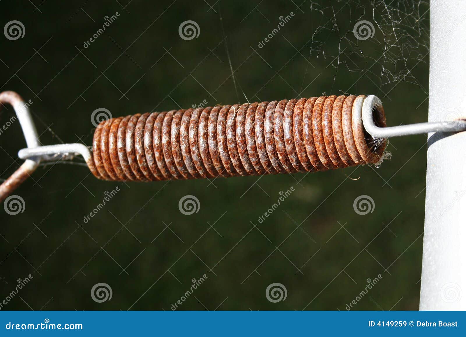 Rusty spring stock image. Image of depth, trampoline, rust - 4149259