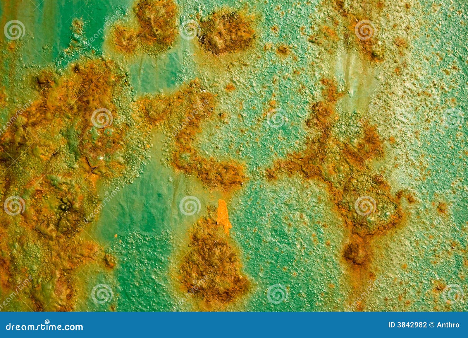 Rusty Stained Metal with Eroded Texture Stock Photo - Image of ...