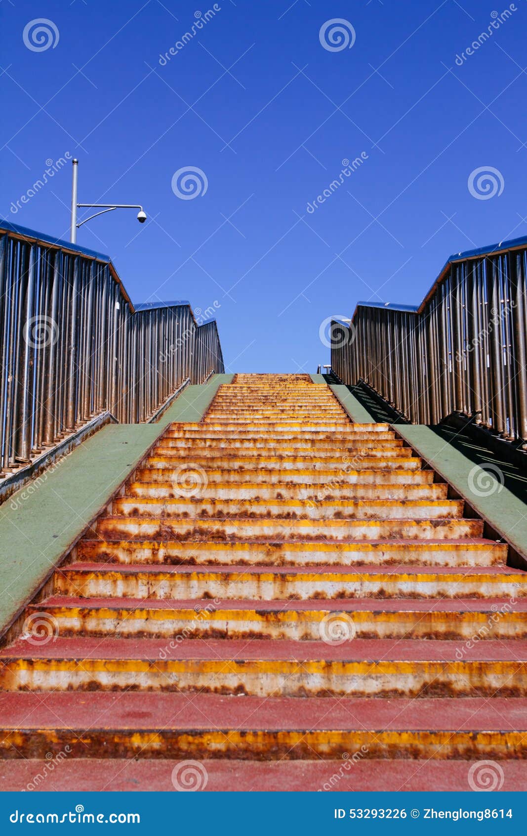 The rusty stairs stock photo. Image of camera, blue, rust - 53293226
