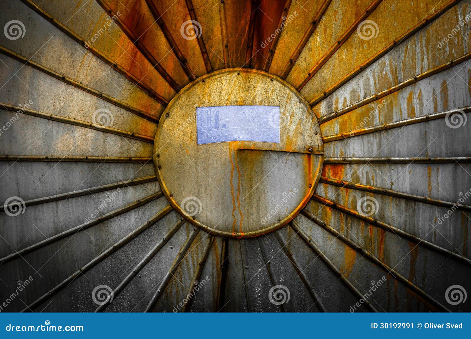 Rusty Steal Texture of a Storage Tank Stock Image - Image of rust ...