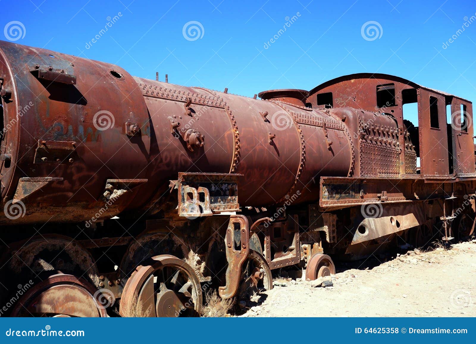 Old Rusty Steam Locomotive Royalty-Free Stock Image | CartoonDealer.com ...