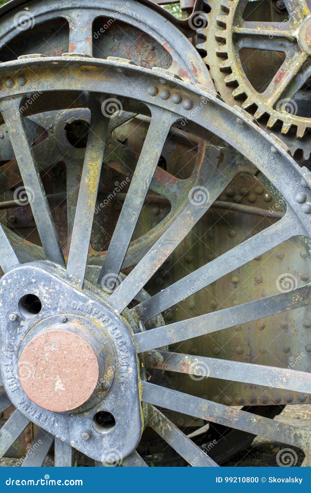 Rusty steam-engine stock photo. Image of hungary, open - 99210800