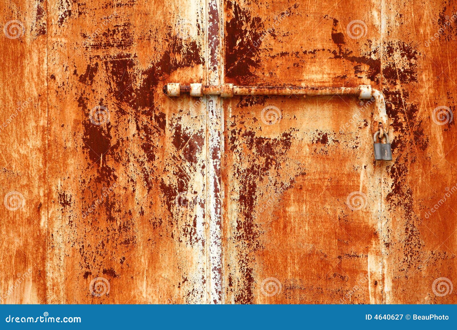 Rusty steel stock image. Image of door, metal, scrap, texture - 4640627