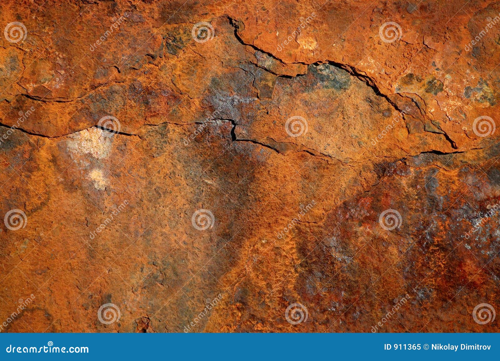 Rusty Steel Chain Link Or Wire Mesh As Boundary Wall. There Is Still ...