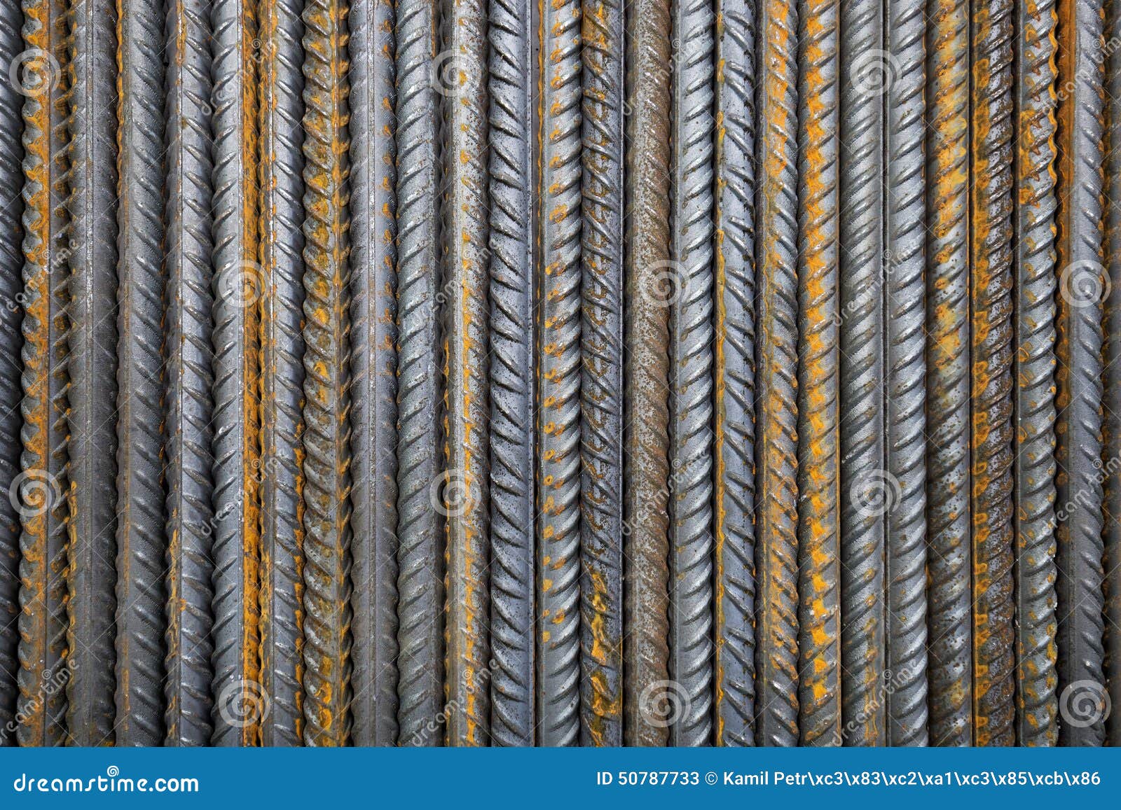 Rusty Steel Building Armature Stock Image - Image of pressured, metal ...