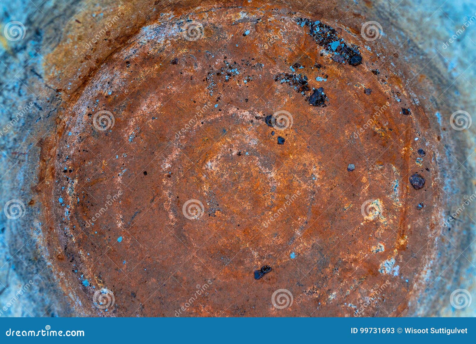 Rusty Steel Close Up Texture Stock Image - Image of painted, rusty ...