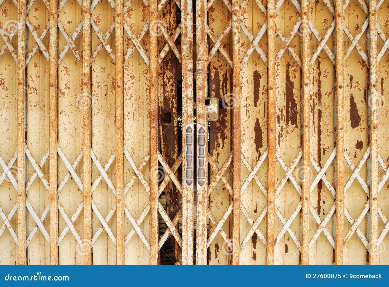 Rusty steel door stock image. Image of texture, door - 27600075
