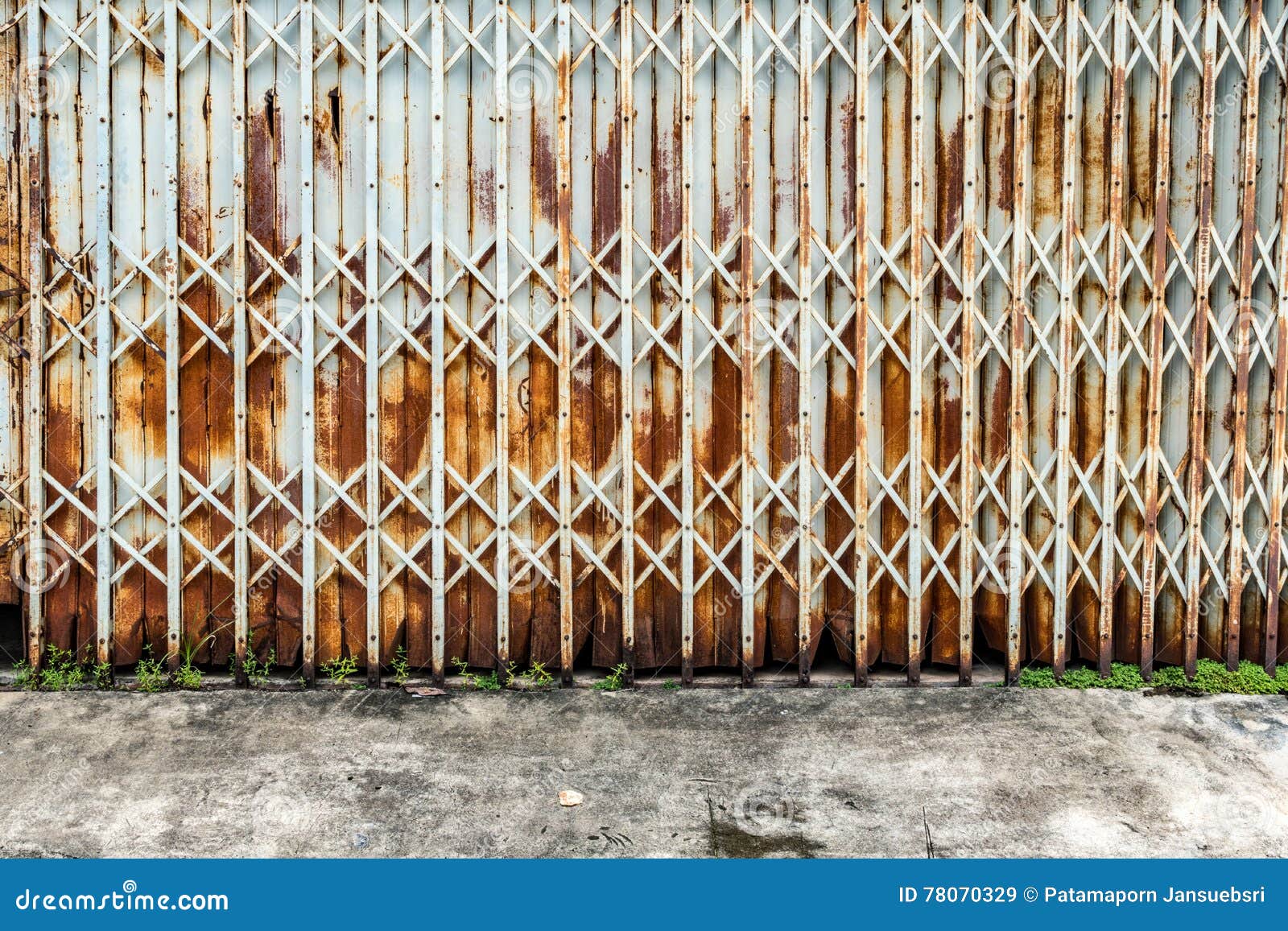 Rusty steel door stock image. Image of rust, building - 78070329
