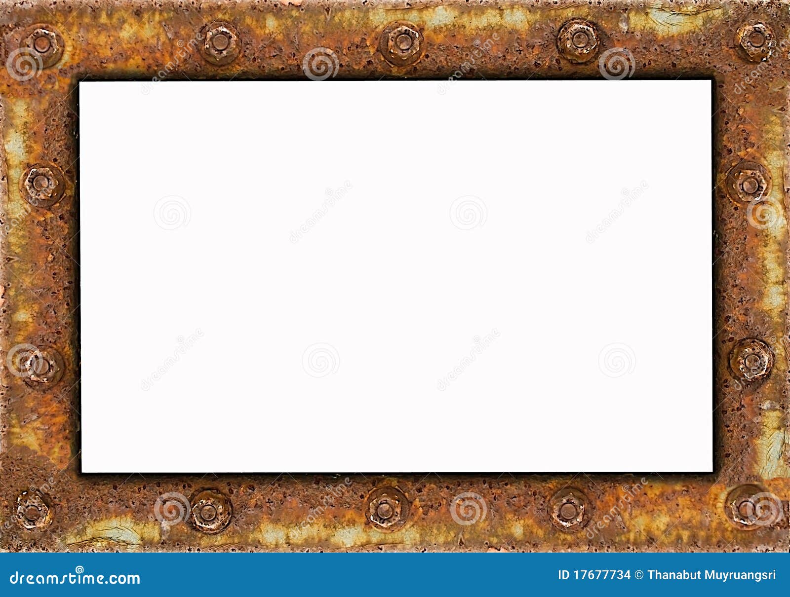 Rusty steel Frame stock photo. Image of brown, antique - 17677734