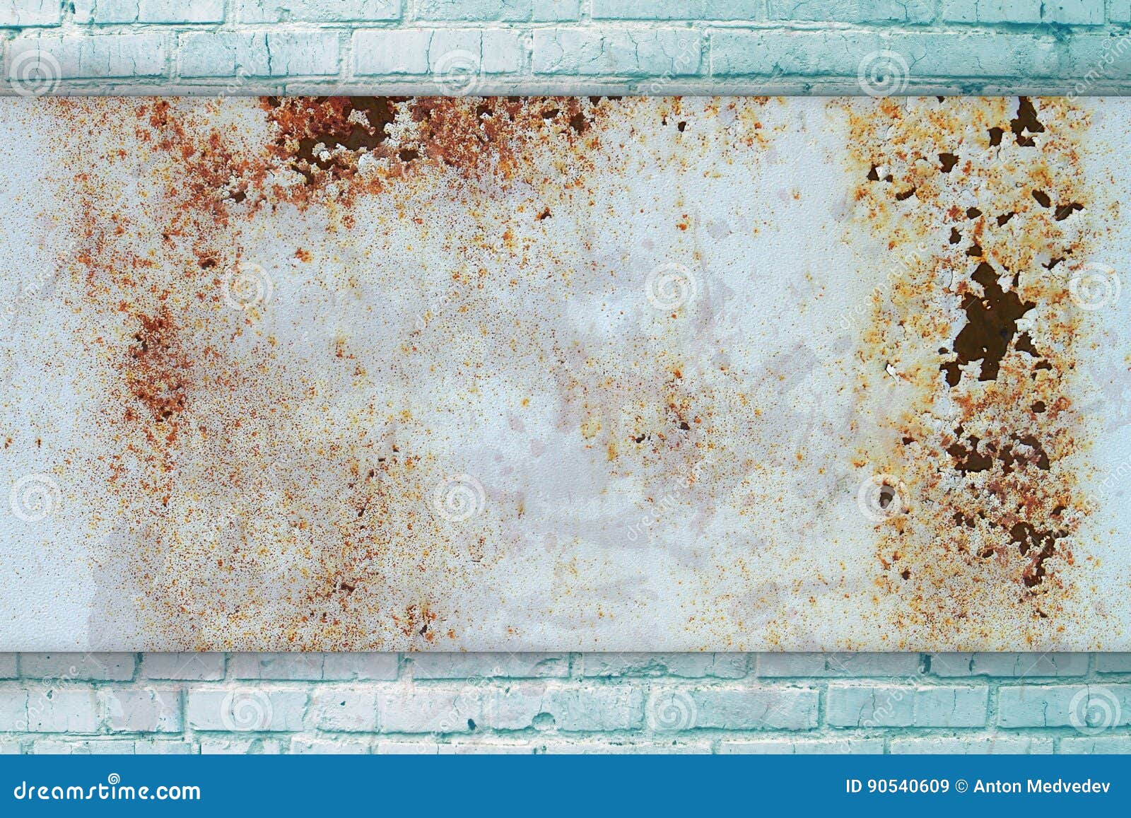 Rusty Steel Frame Background Stock Image - Image of backdrop ...