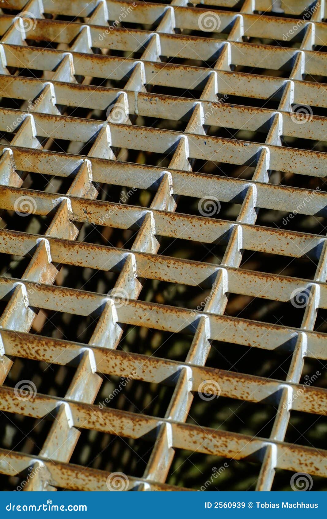 Rusty steel grid stock image. Image of steel, rust, abstract - 2560939