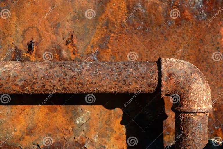 Rusty steel pipe stock image. Image of iron, rusty, toggle - 911371