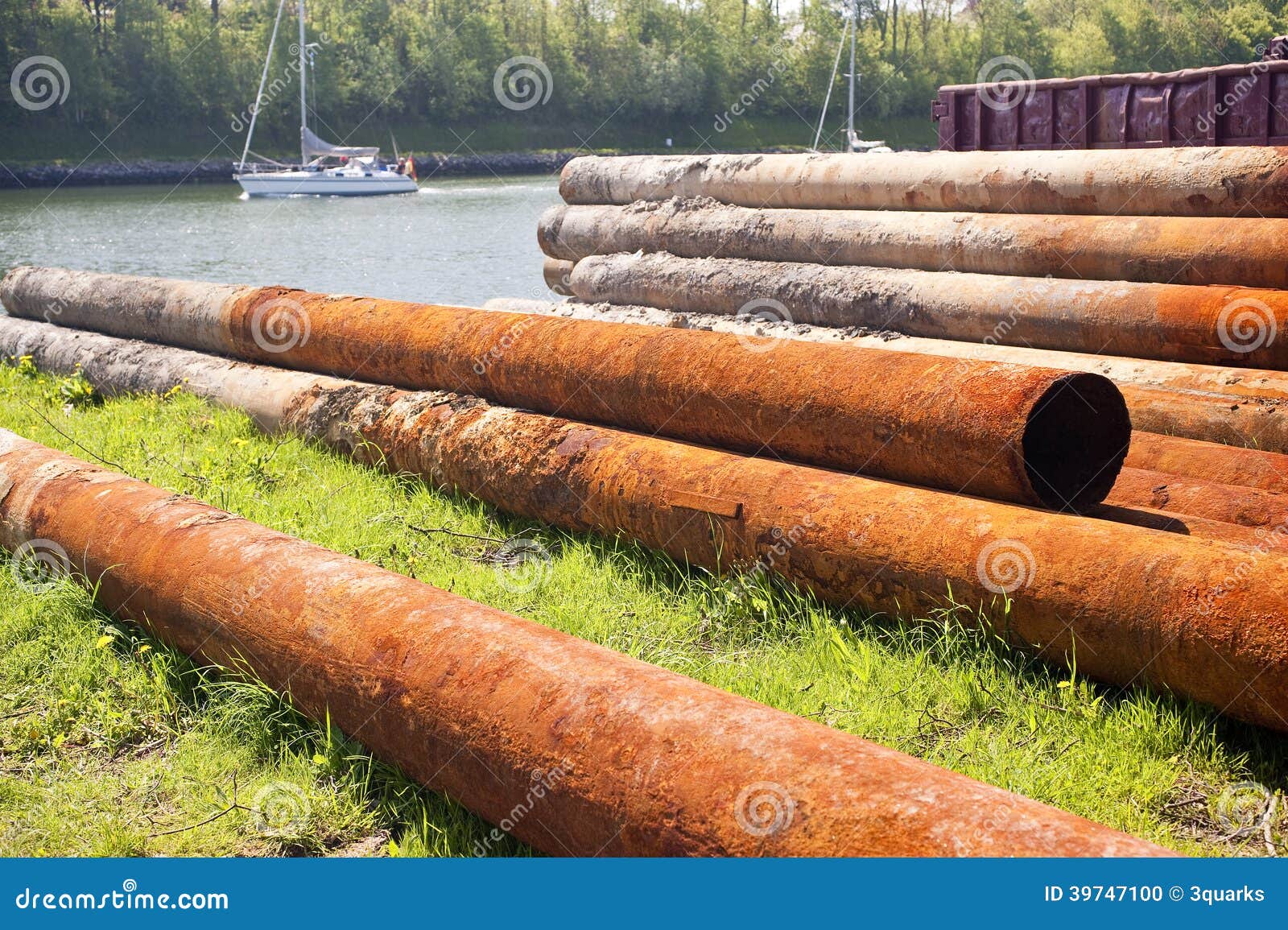 Rusty Steel stock photo. Image of metal, holes, surface - 39747100