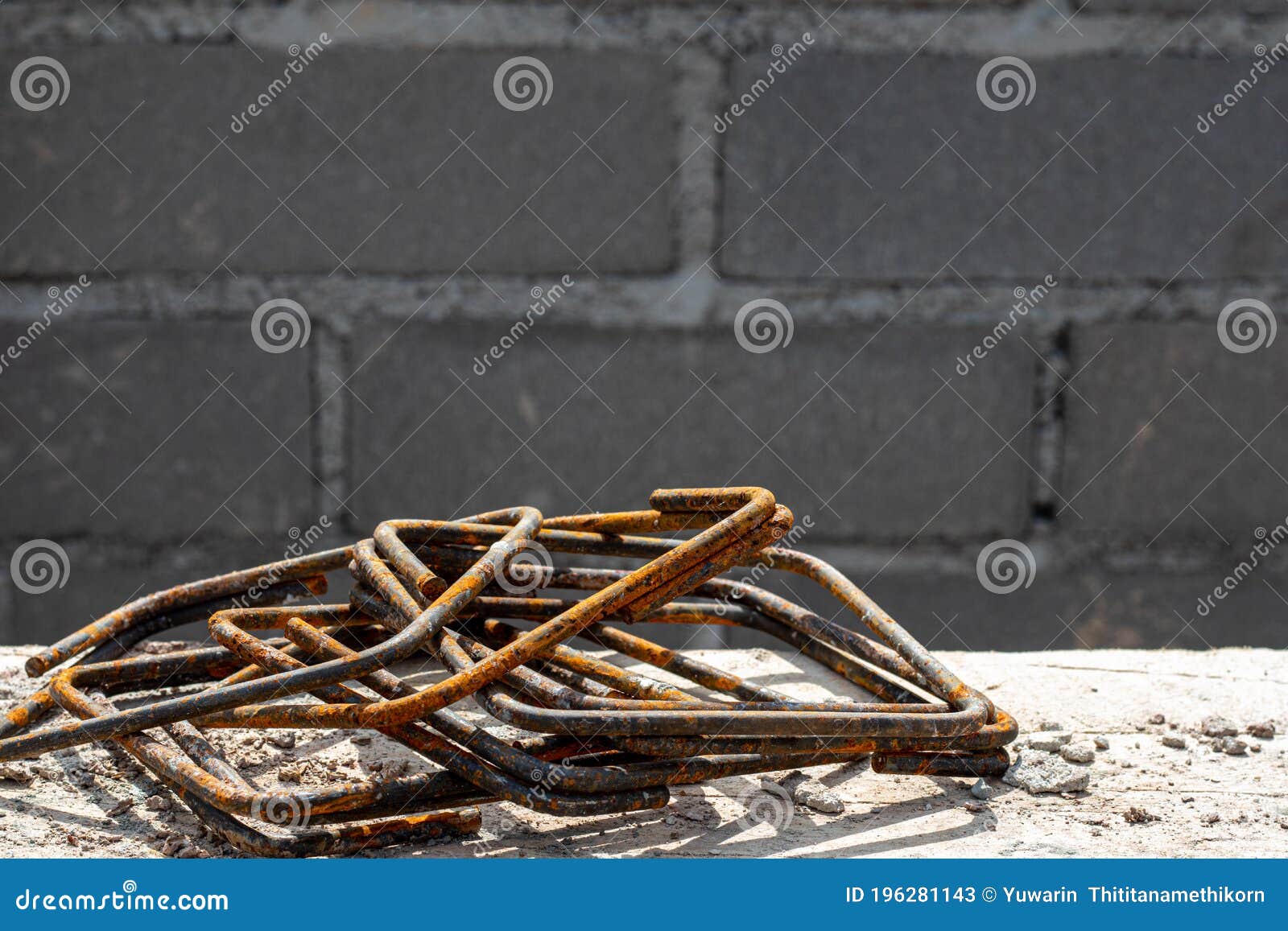 Rebar Wall Construction Royalty-Free Stock Photo | CartoonDealer.com ...