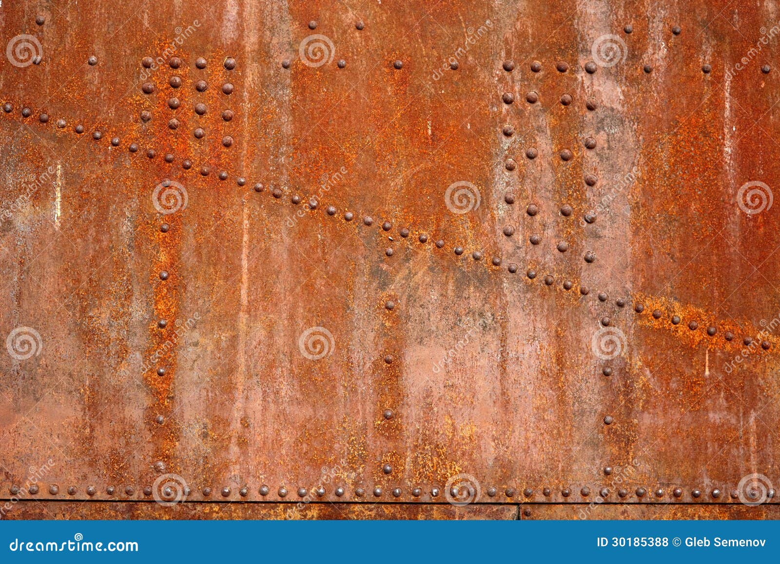 Rusty Steel Chain Link Or Wire Mesh As Boundary Wall. There Is Still ...