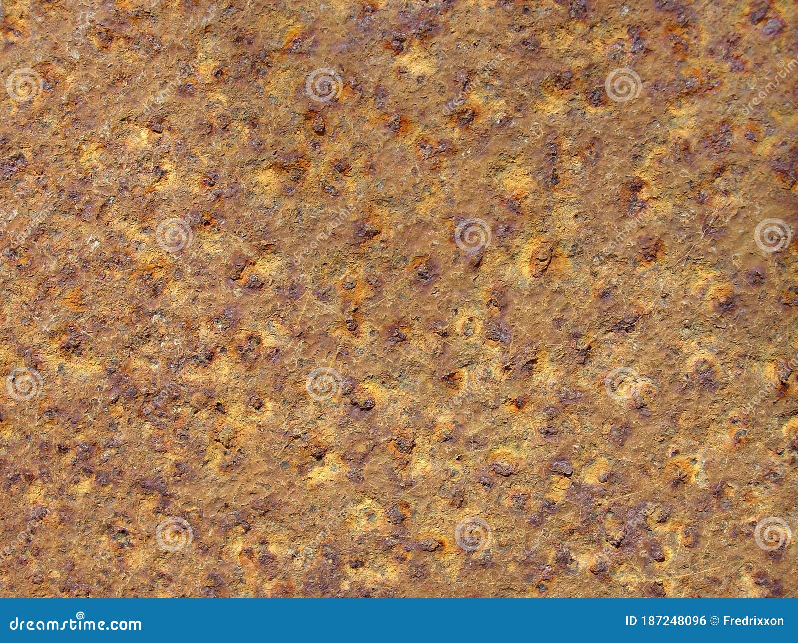 Spotted Rusty Steel Surface. Stock Photo - Image of abstract, plate ...