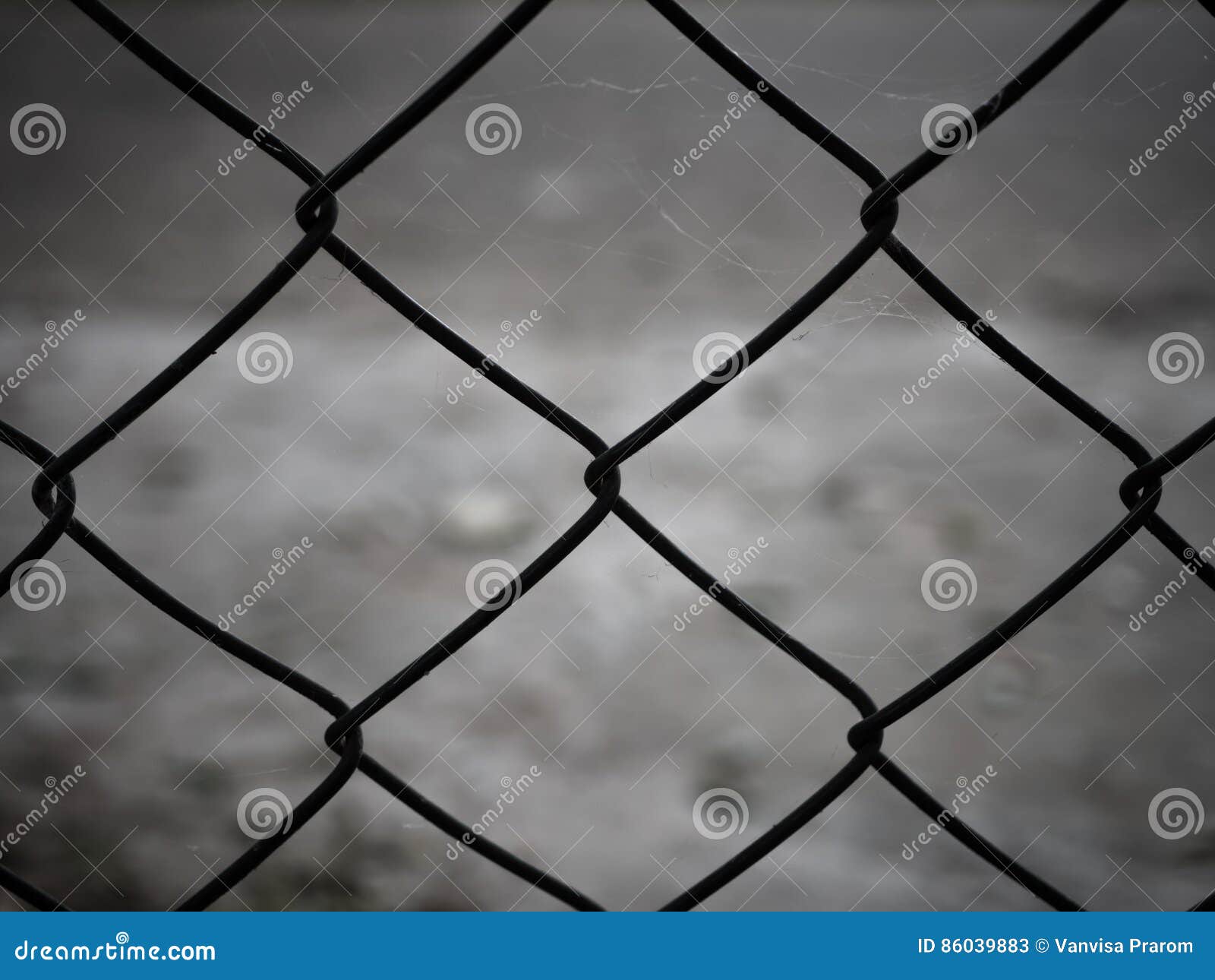Rusty Steel Wire Mesh Fence. Stock Image - Image of abstract, macro ...