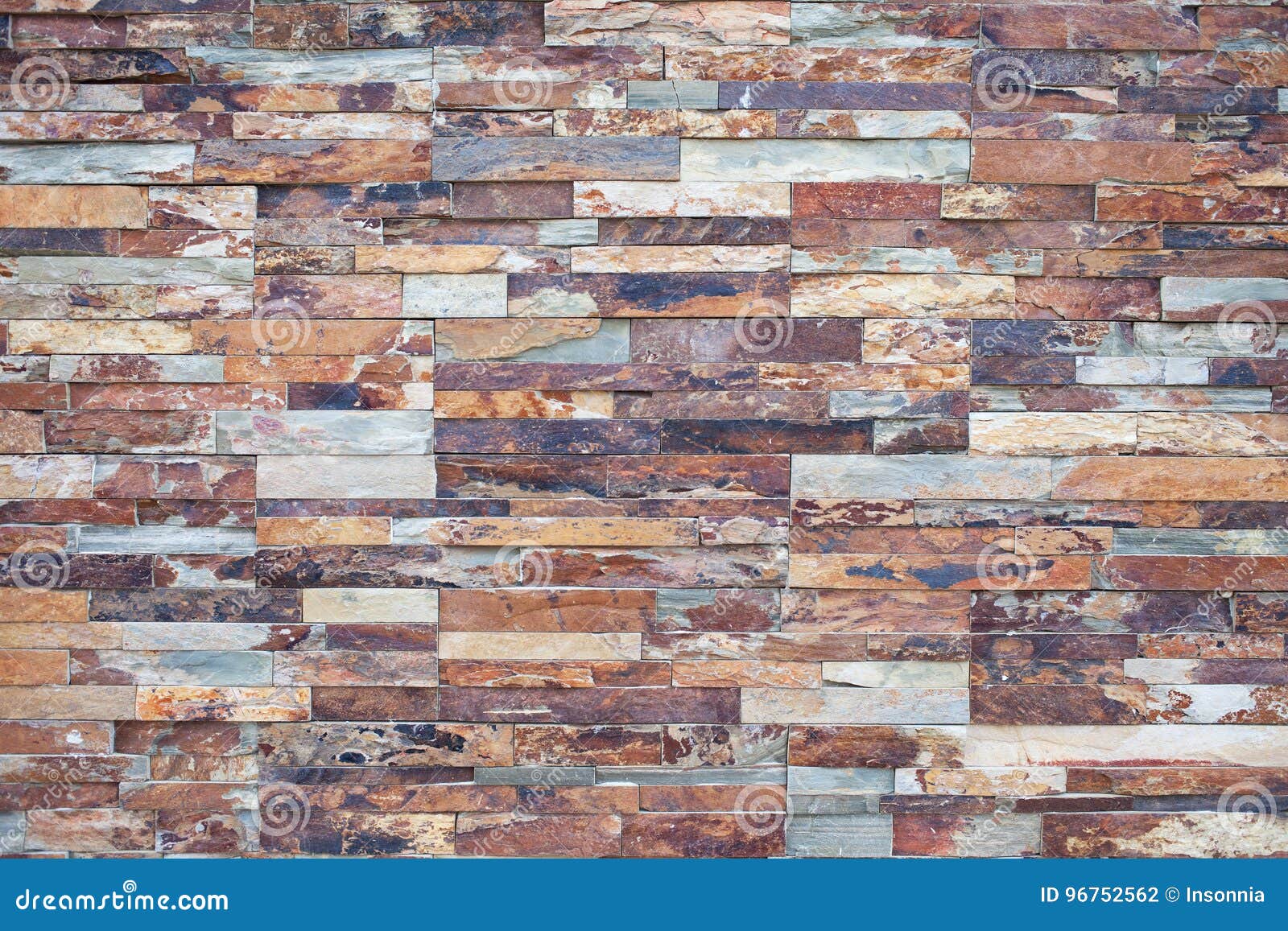 Rusty Stone Tiles Wall Texture Background Banner Panorama Stock ...