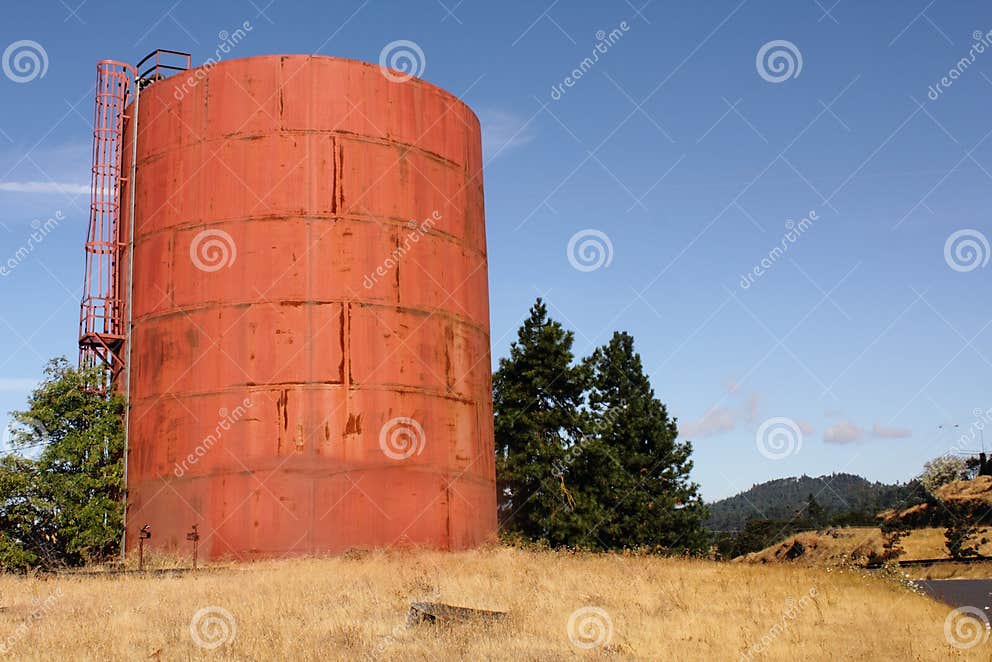 Rusted storage tank stock photo. Image of abandoned, eastern - 20729112