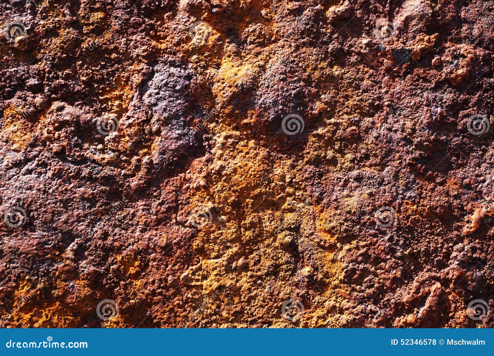 Rusty surface stock photo. Image of rock, texture, formation - 52346578