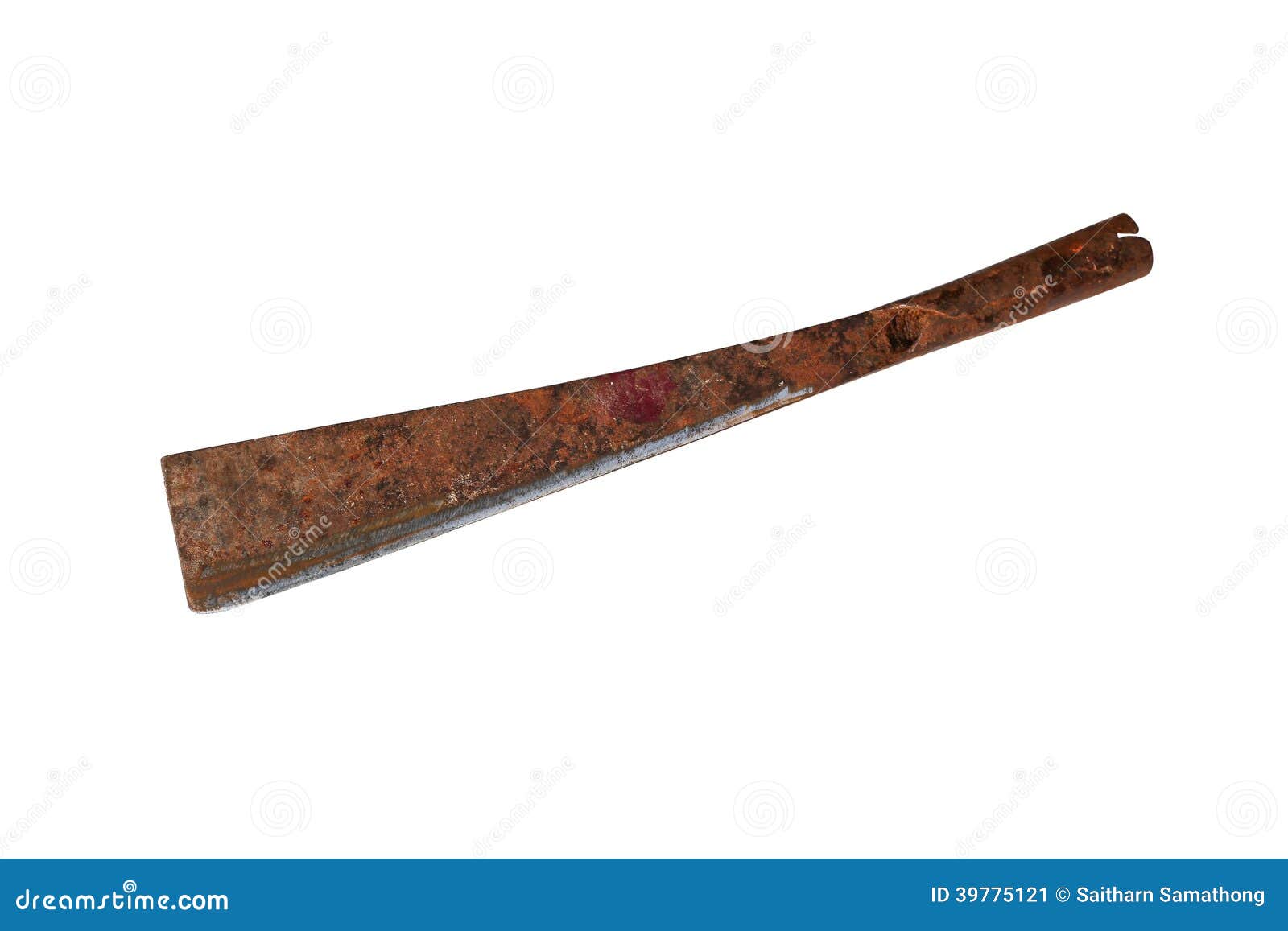 Rusty Sword And Sheath Isolated On White Background Royalty-Free Stock ...