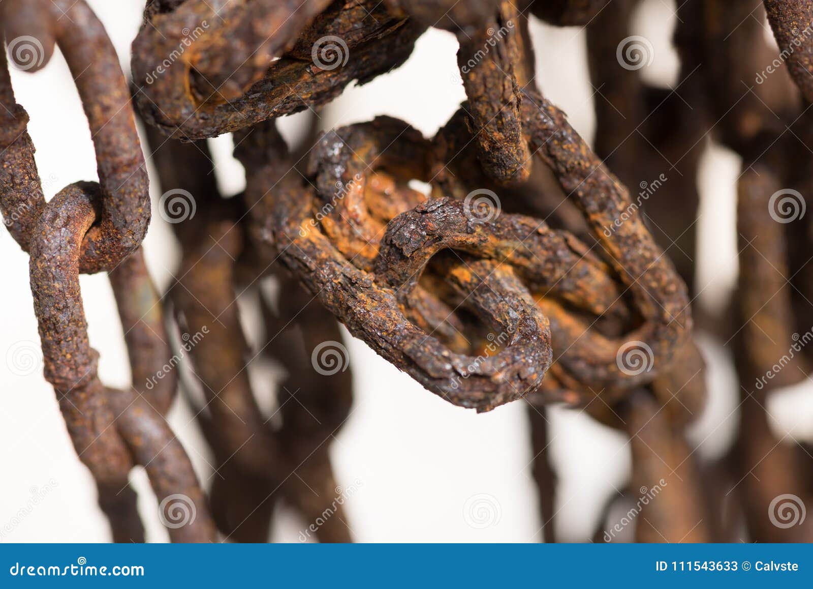 Rusty Tangled Chain Close Up Stock Image - Image of form, heavy: 111543633